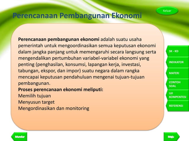 Pertumbuhan dan Pembangunan Ekonomi | PPTX