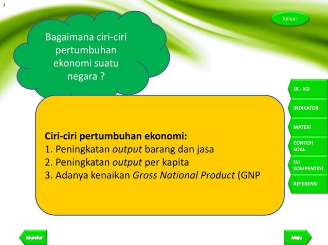 Pertumbuhan dan Pembangunan Ekonomi | PPTX