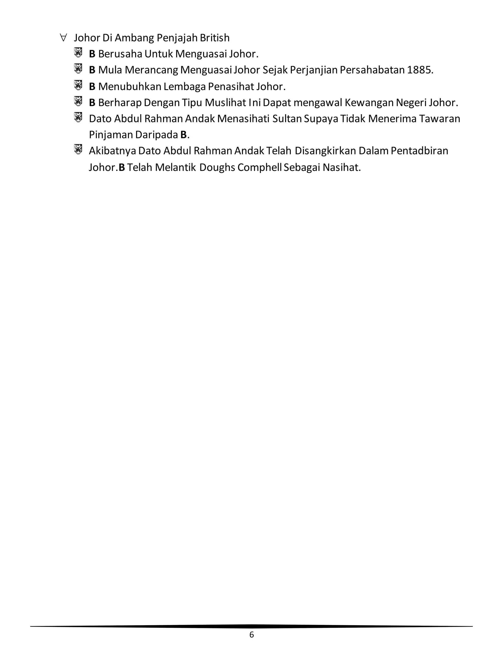 Nota Sejarah Tingkatan 2 Bab 3 | DOCX