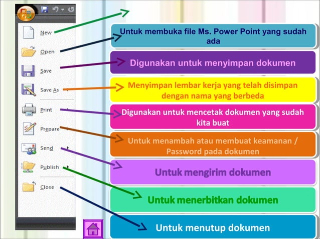 Ms. Power Point 2007 BAB 1 | PPT | Free Download