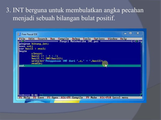 Pemrograman Dasar (Operasi Aritmatika dan Logika) | PPT