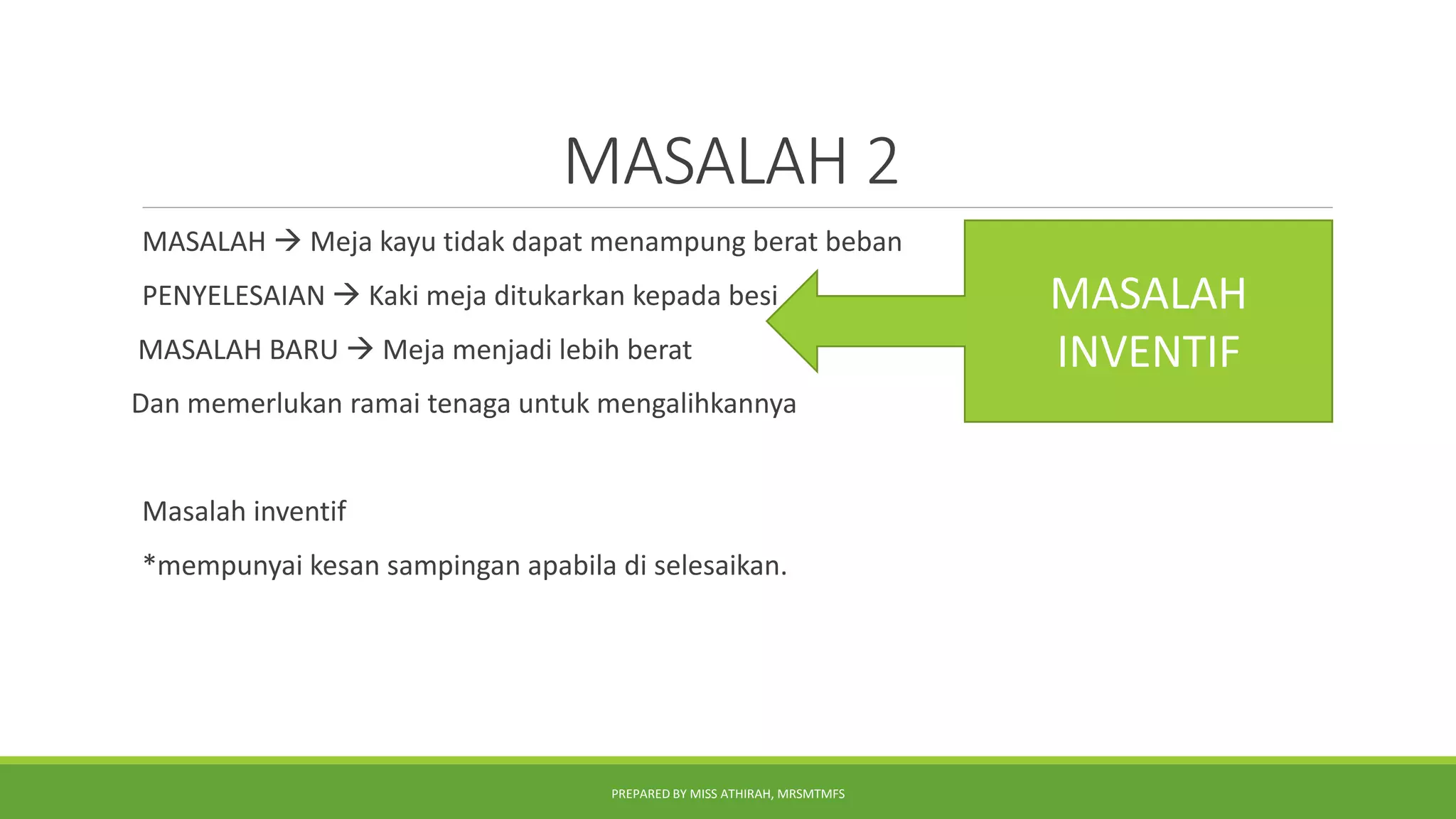 Penyelesaian Masalah secara inventif (Bab 1) | PPTX
