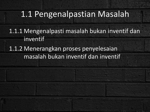 Penyelesaian masalah inventif | PPTX