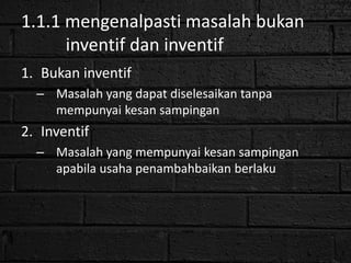 Penyelesaian masalah inventif | PPTX