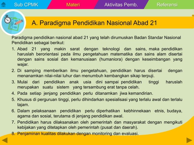 Paradigma Pendidikan Nasional | PPT