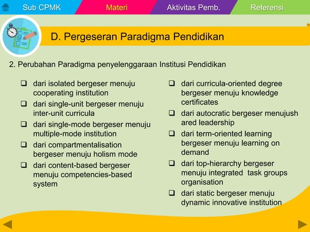 Paradigma Pendidikan Nasional | PPT