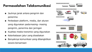 Sistem dan komponen Elektronika Telekomunikasi | PPTX