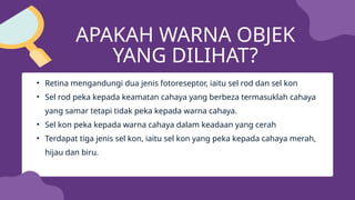 SAINS TINGKATAN 3 bab 1: RANGSANGAN DAN GERAK BALAS | PPTX
