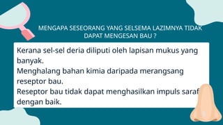 SAINS TINGKATAN 3 bab 1: RANGSANGAN DAN GERAK BALAS | PPTX