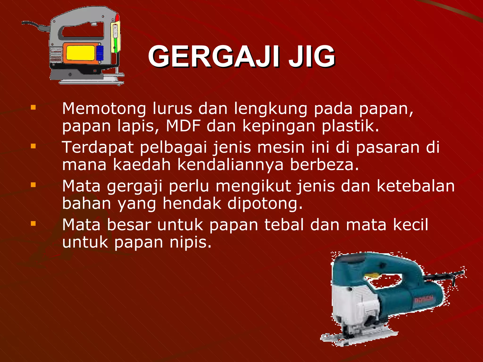 KHB TING 2 - Bab 1.3 Alatan Tangan Dan Mesin | PPT