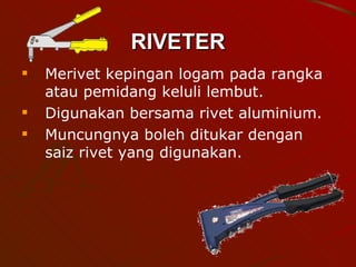 KHB TING 2 - Bab 1.3 Alatan Tangan Dan Mesin | PPT