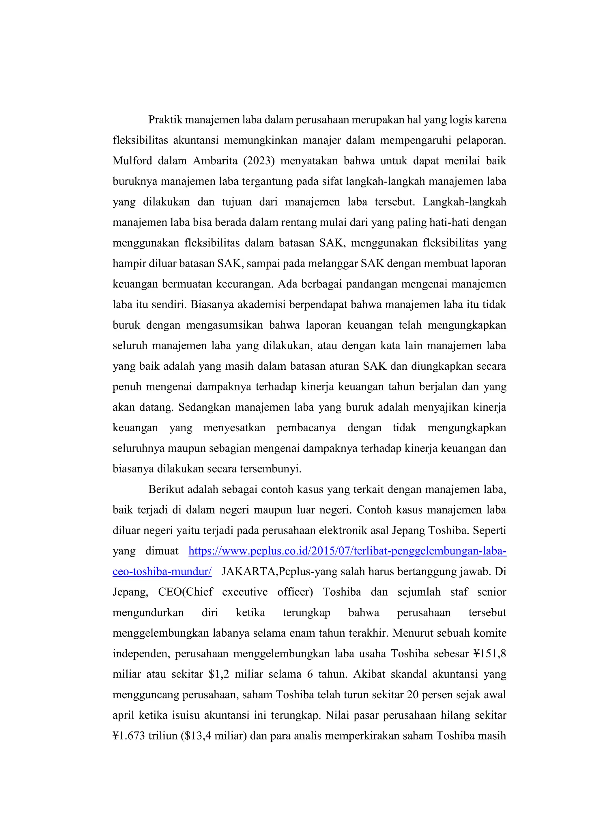 contoh seminar proposal | DOCX
