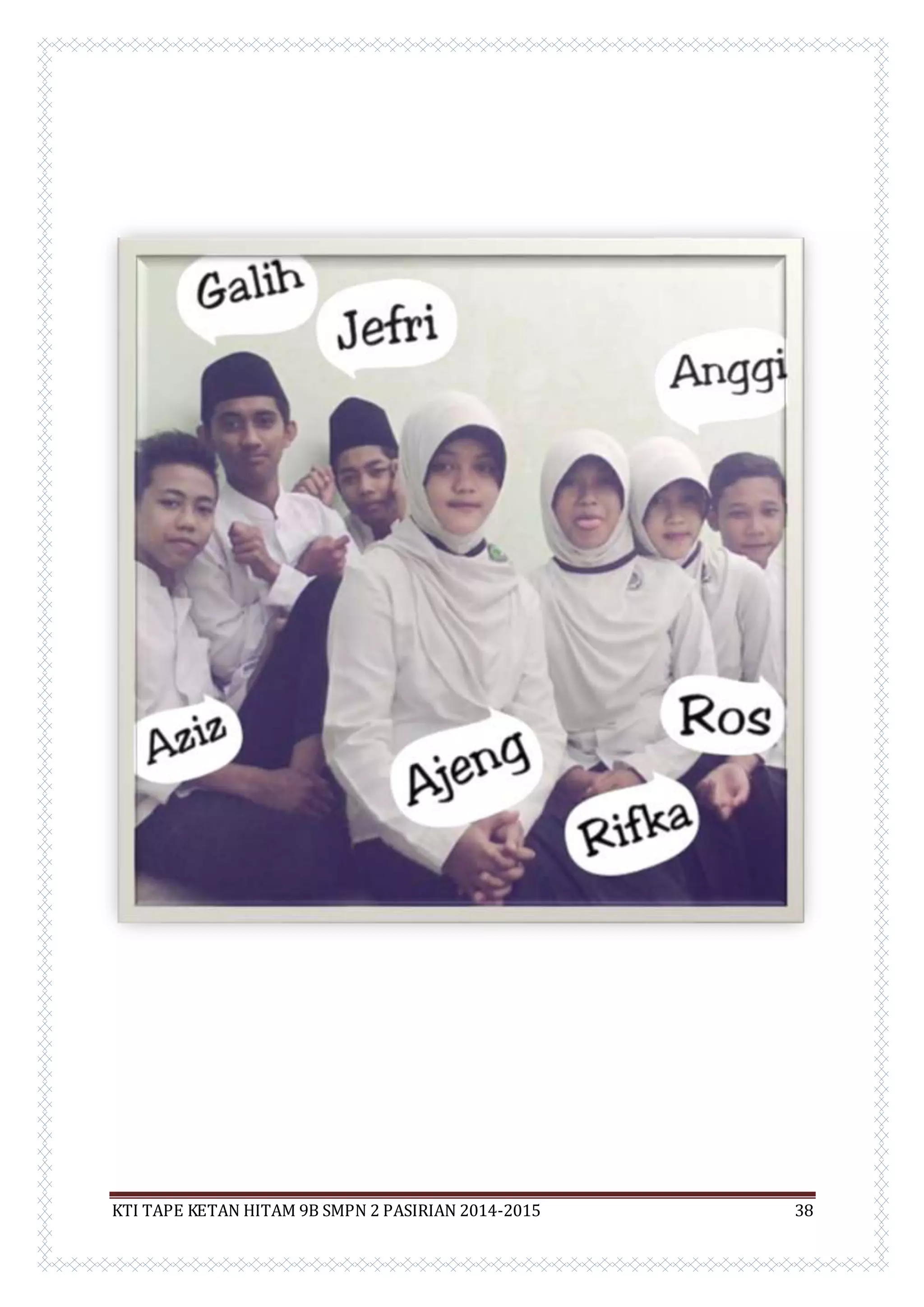 BAB I - IV (PEMBUATAN TAPE KETAN HITAM)-AZIZ DKK | PDF