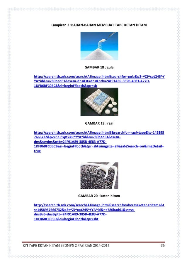 BAB I - IV (PEMBUATAN TAPE KETAN HITAM)-AZIZ DKK | PDF