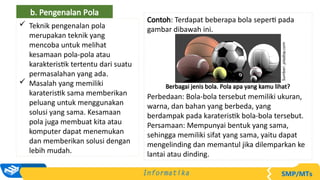 INFORMATIKA BERPIKIR KOMPUTASIONAL KELAS 7 | PPTX