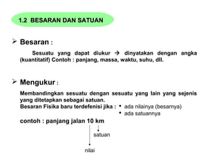 Bab1 besaran dan satuan | PPT