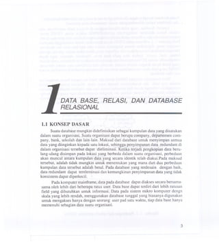 Bab1 database relasi-dan_database_relasional | PDF