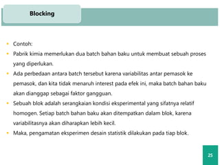 Bab 1 - desain eksperimennnnnnnnnnnnnnnnn | PDF