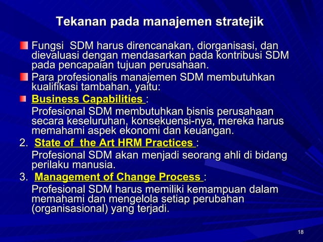 Manajemen Sumber Daya Manusia | PPT