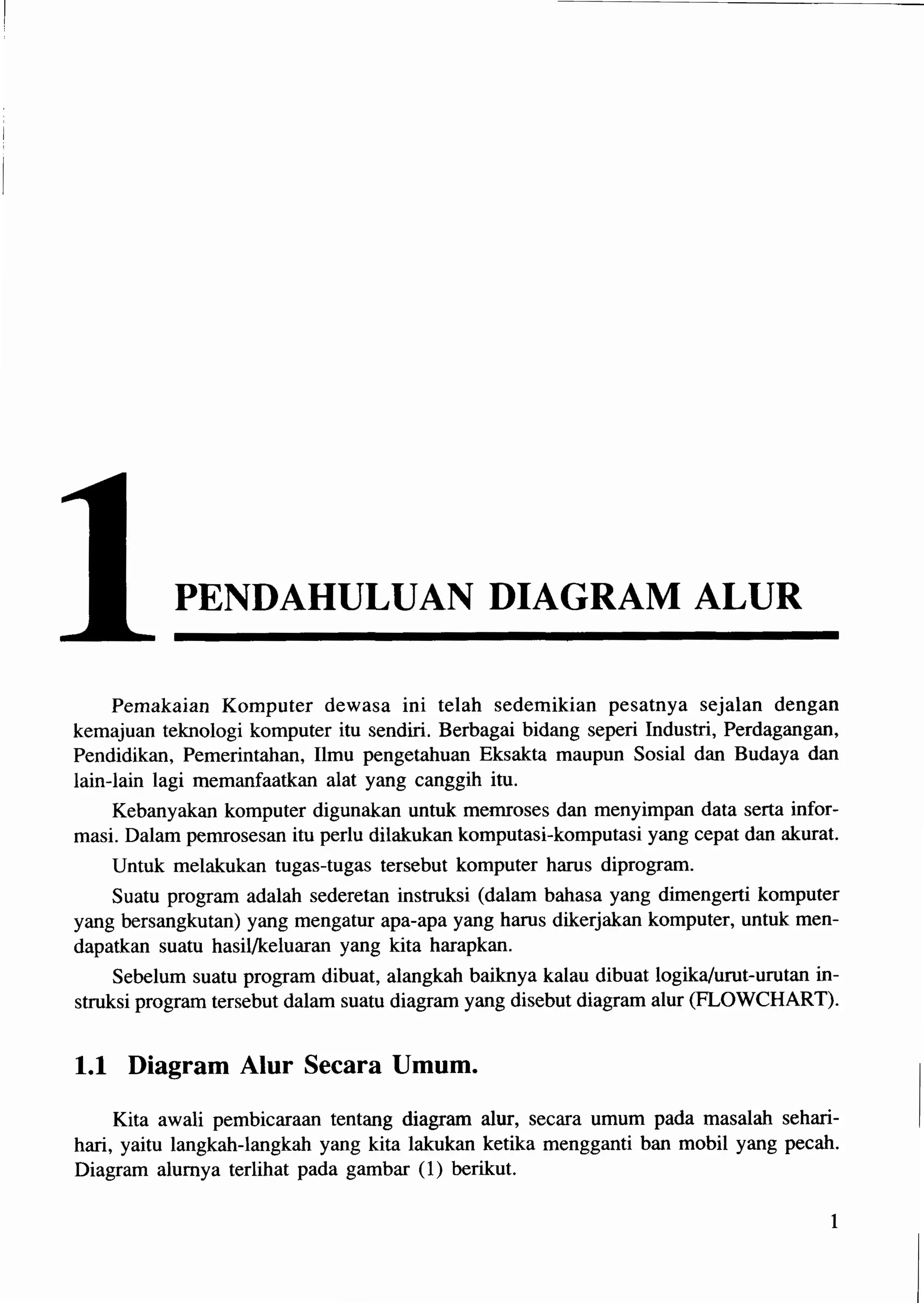 Bab1 pendahuluan diagram-alur | PDF