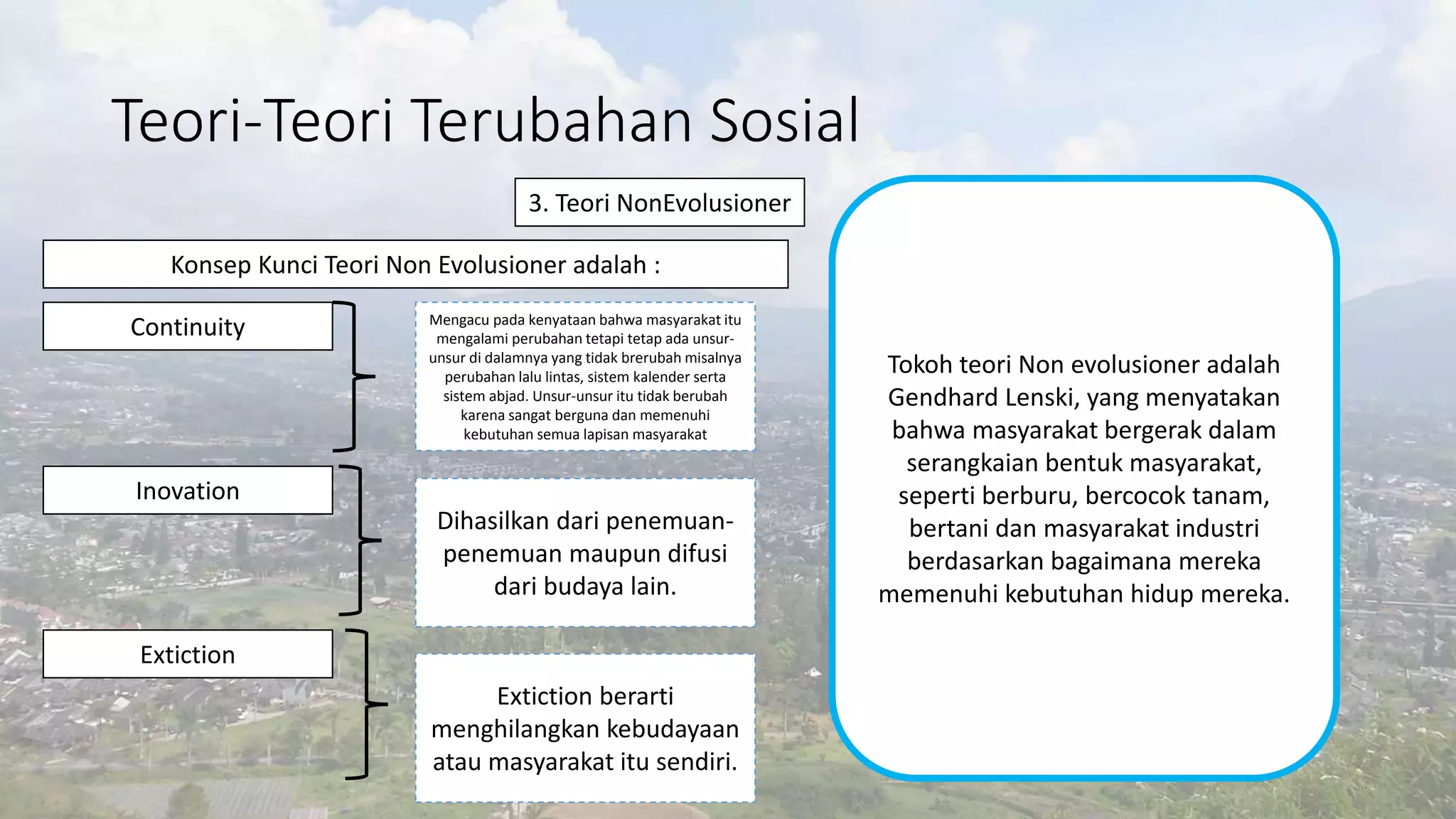 Perubahan Sosial dan Pembangunan Nasional | PPTX