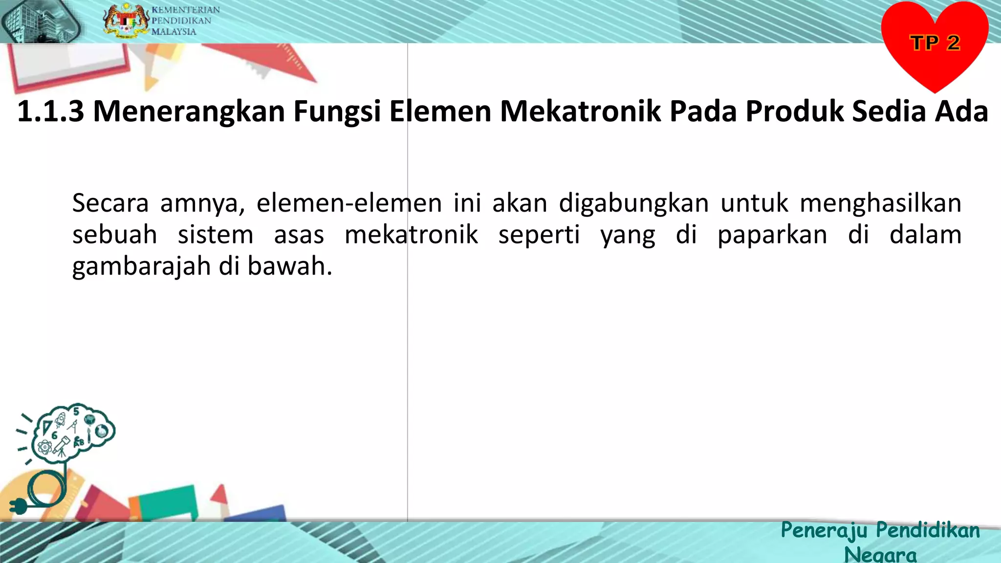 BAB 1 - REKABENTUK MEKATRONIK | PPTX