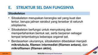 Powerpoint tentang materi menjelajah sel | PPTX