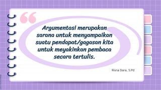 PPT TEKS ARGUMENTASI KELAS 11 SEMESTER 1.pptx