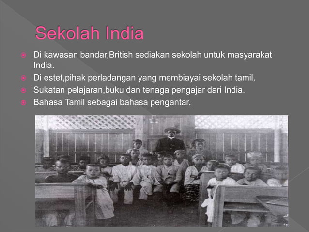 dasar British dan kesan kepada ekonomi sejarah bab 10 | PPTX