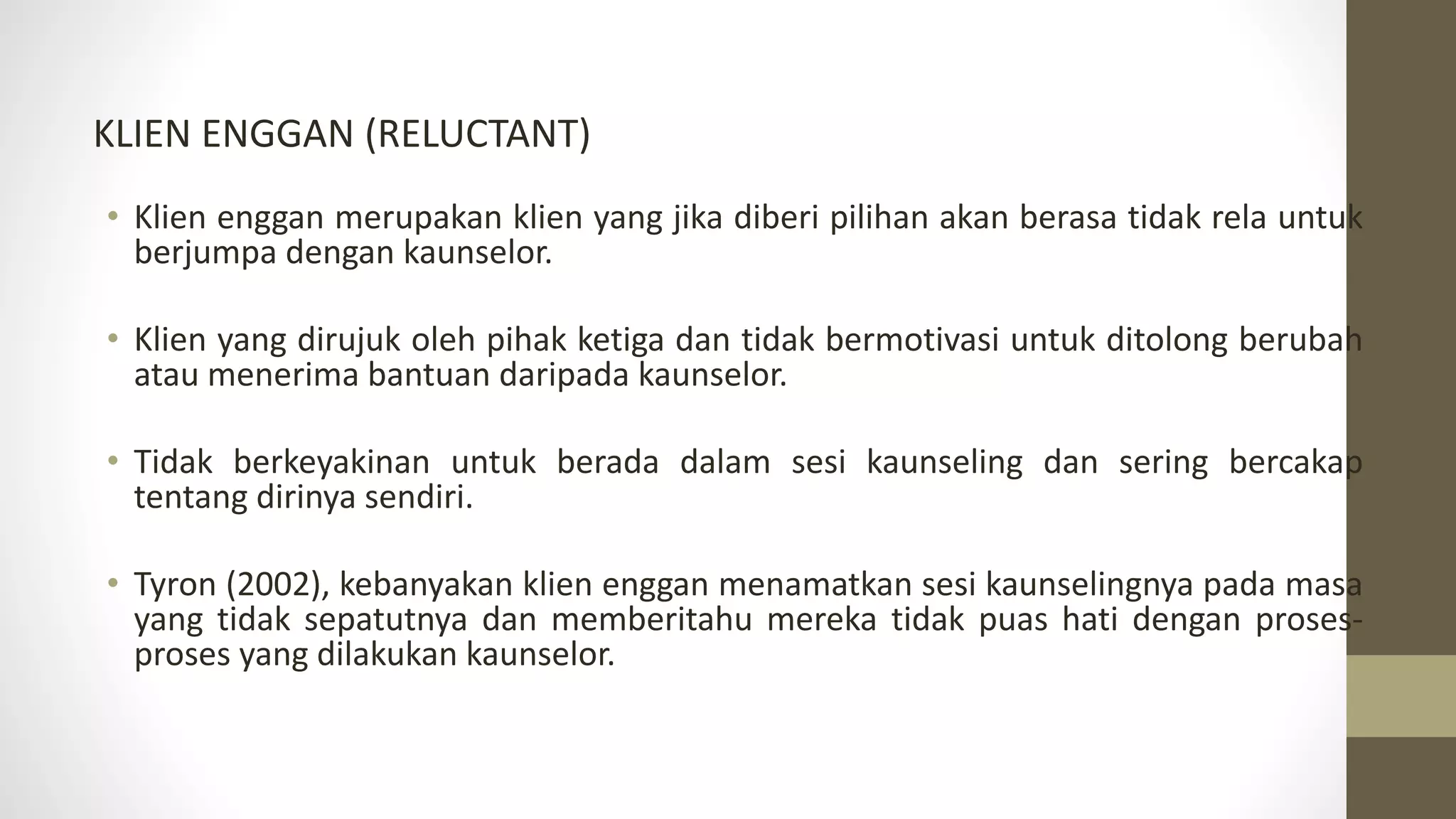 Bab 10 Halangan Dalam Kaunseling | PPTX