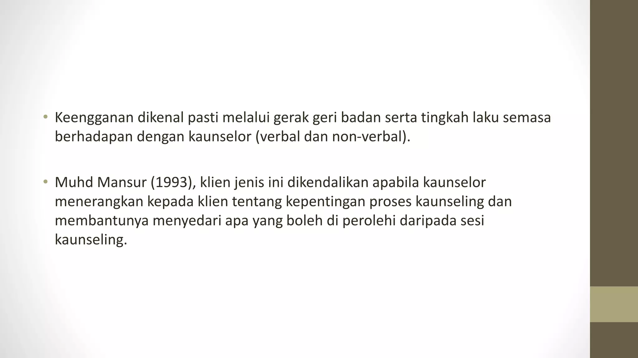 Bab 10 Halangan Dalam Kaunseling | PPTX