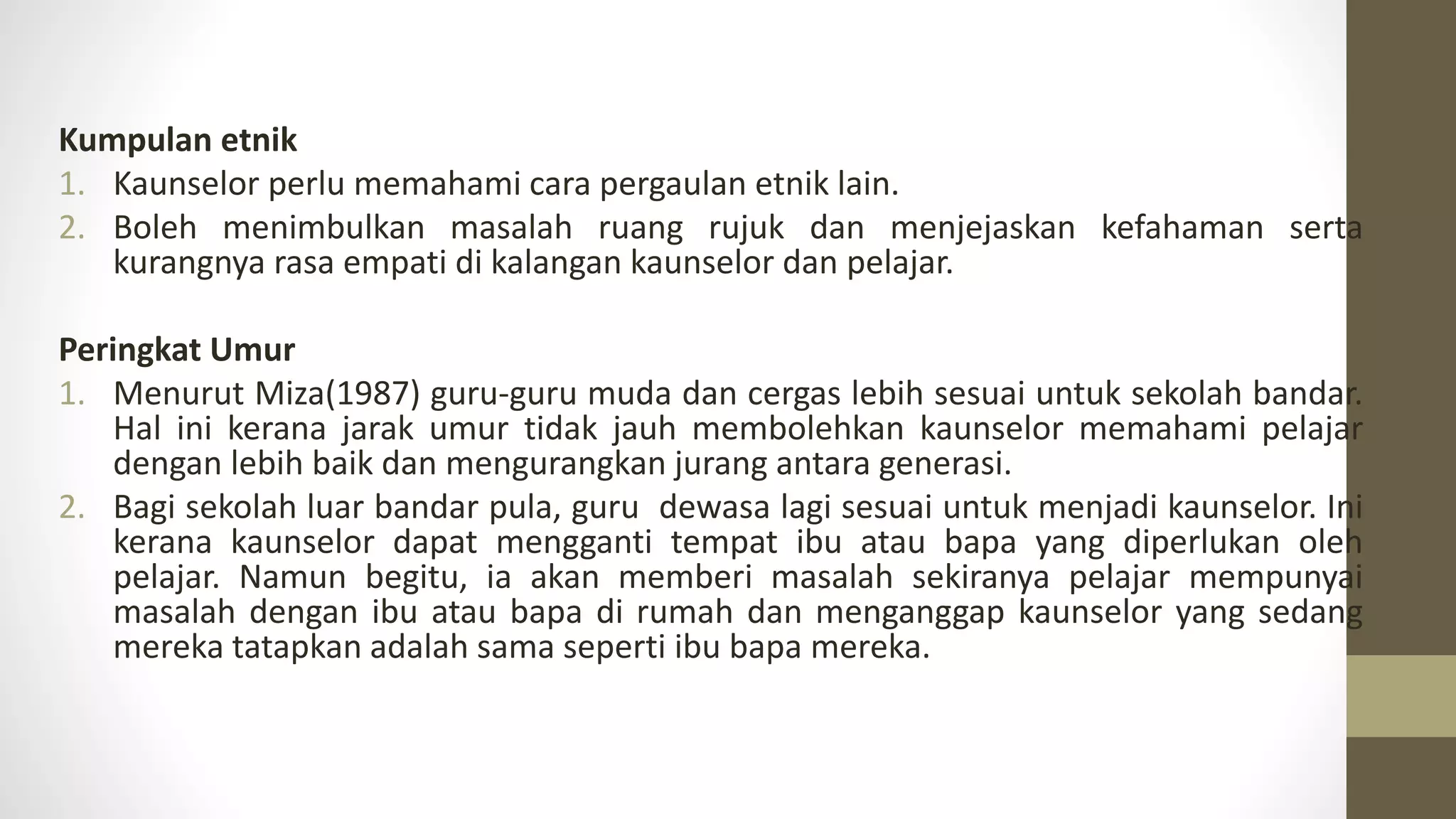 Bab 10 Halangan Dalam Kaunseling | PPTX