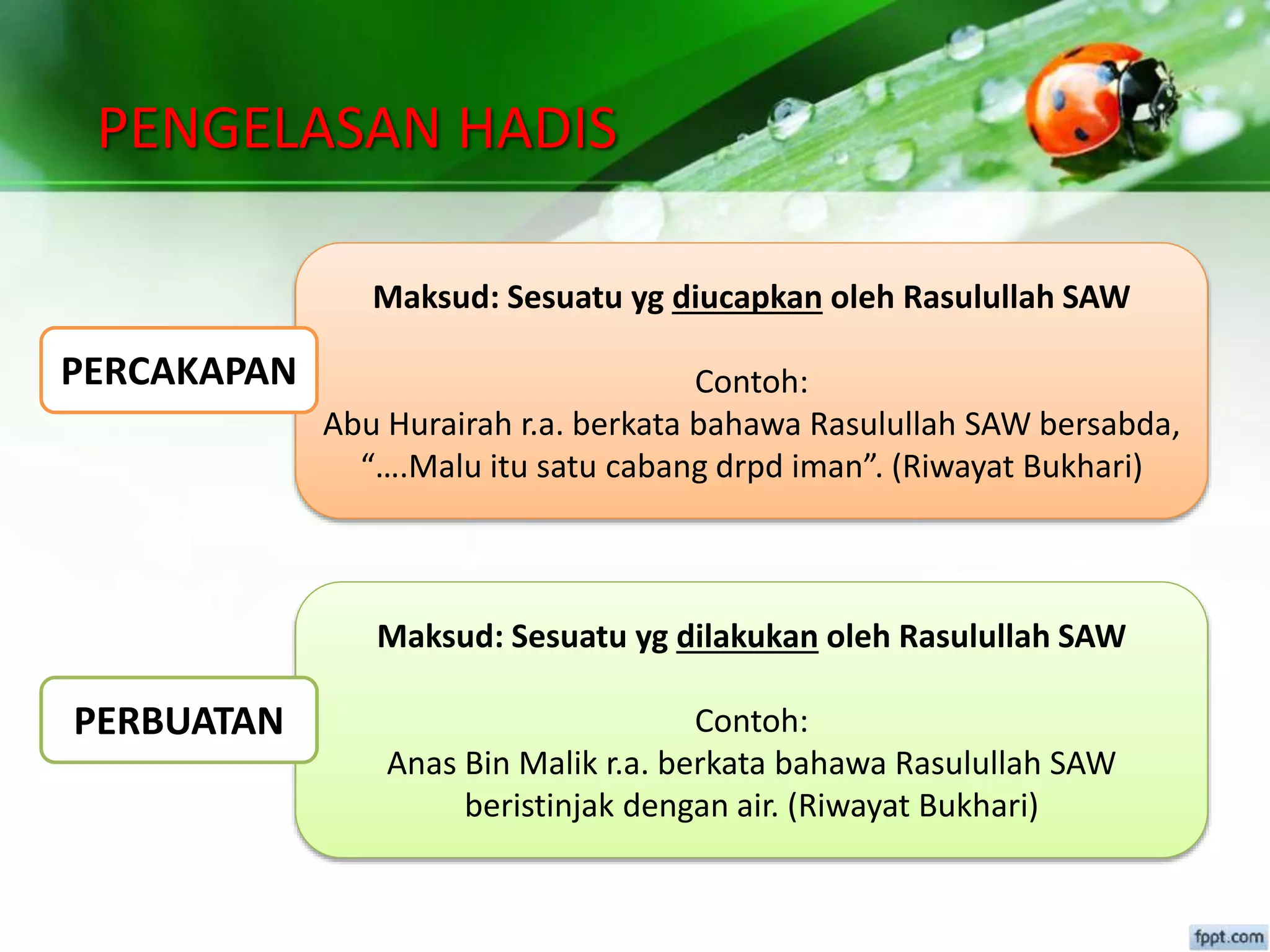 Bab 10 hadis sumber hukum | PPTX