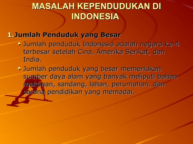 Bab 10 kepadatan populasi manusia dan pengaruhnya terhadap lingkungan | PPT