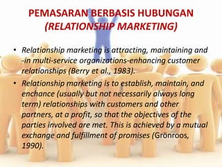 Bab 10 membangun hubungan dengan pelanggan | PPTX