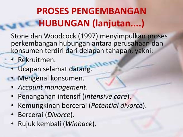 Bab 10 membangun hubungan dengan pelanggan | PPTX