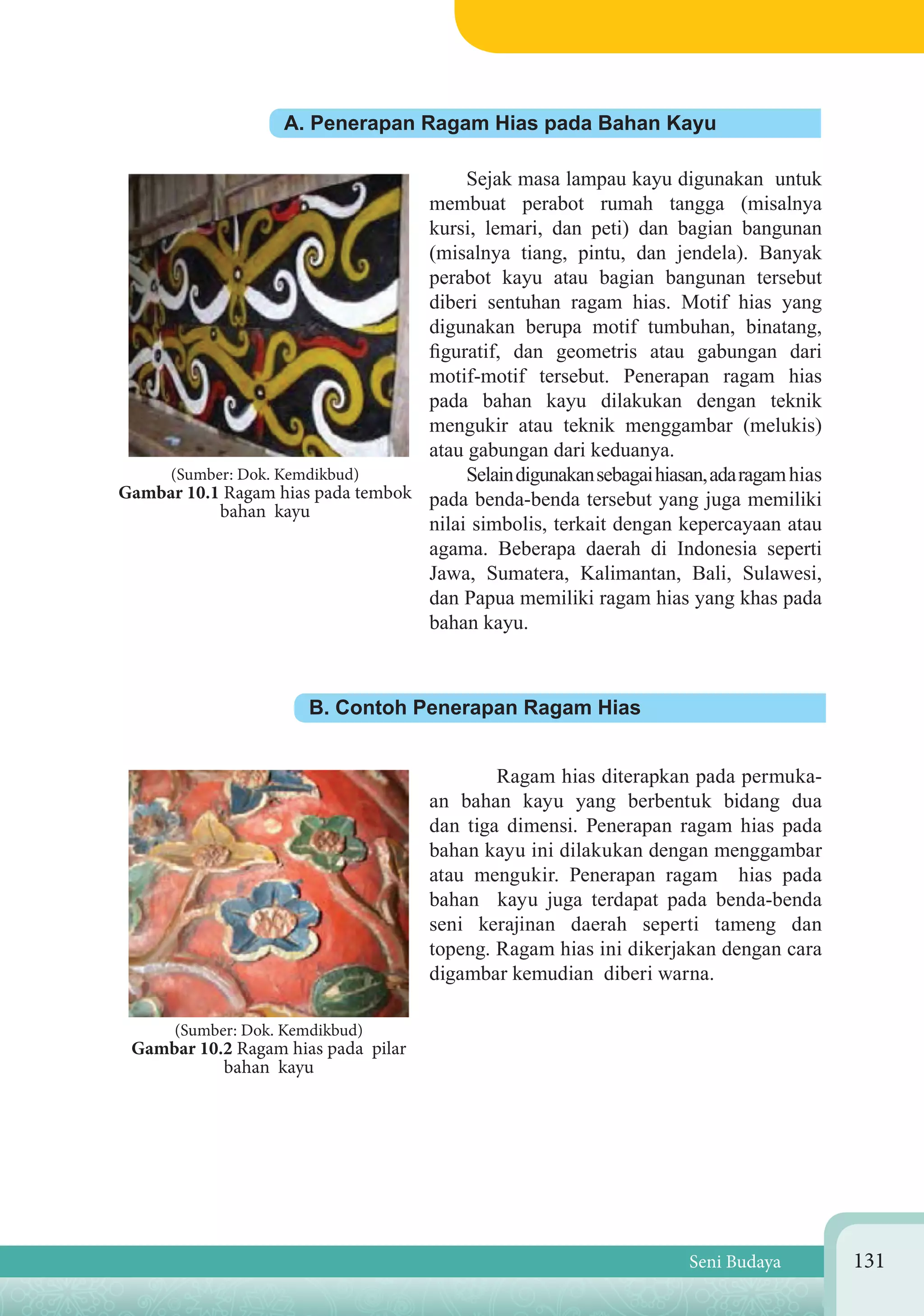 Bab 10 menerapkan ragam hias pada bahan kayu | PDF