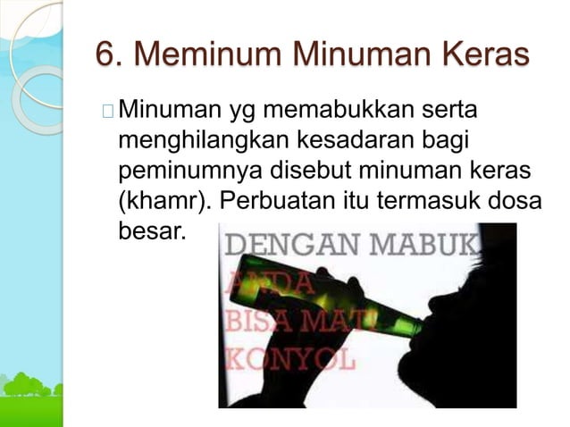 Pai Kelas 11 Menghindari Dosa Besar Ppt