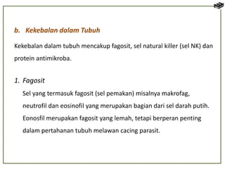 Bab 10 sistem pertahanan tubuh | PPTX