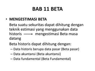 Bab 11 & 12 | PPTX