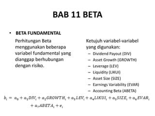 Bab 11 & 12 | PPTX