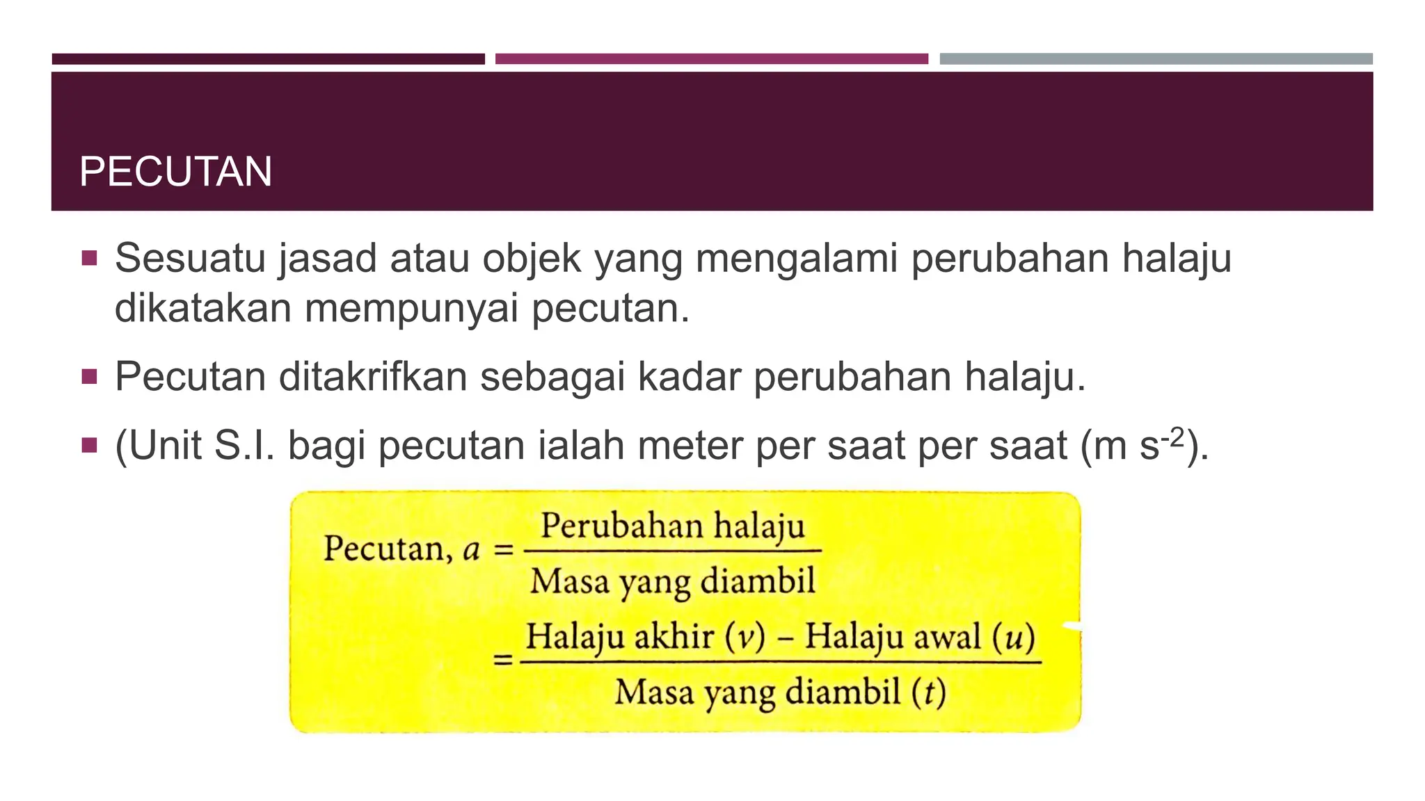SAINS TINGKATAN 4 BAB 11 DAYA DAN GERAKAN | PPTX