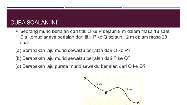 SAINS TINGKATAN 4 BAB 11 DAYA DAN GERAKAN | PPTX