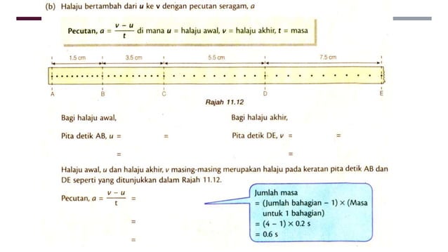 SAINS TINGKATAN 4 BAB 11 DAYA DAN GERAKAN | PPTX