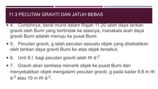 SAINS TINGKATAN 4 BAB 11 DAYA DAN GERAKAN | PPTX