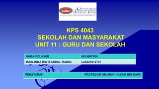 BAB 11 GURU DAN SEKOLAH.pptx