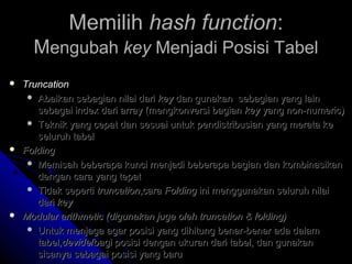 Bab 11 hash_table | PPT