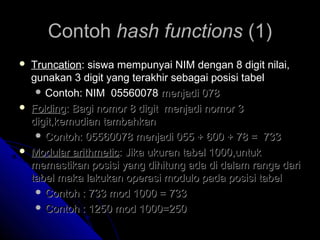 Bab 11 hash_table | PPT