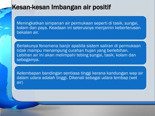 Bab 11 imbangan air | PPTX