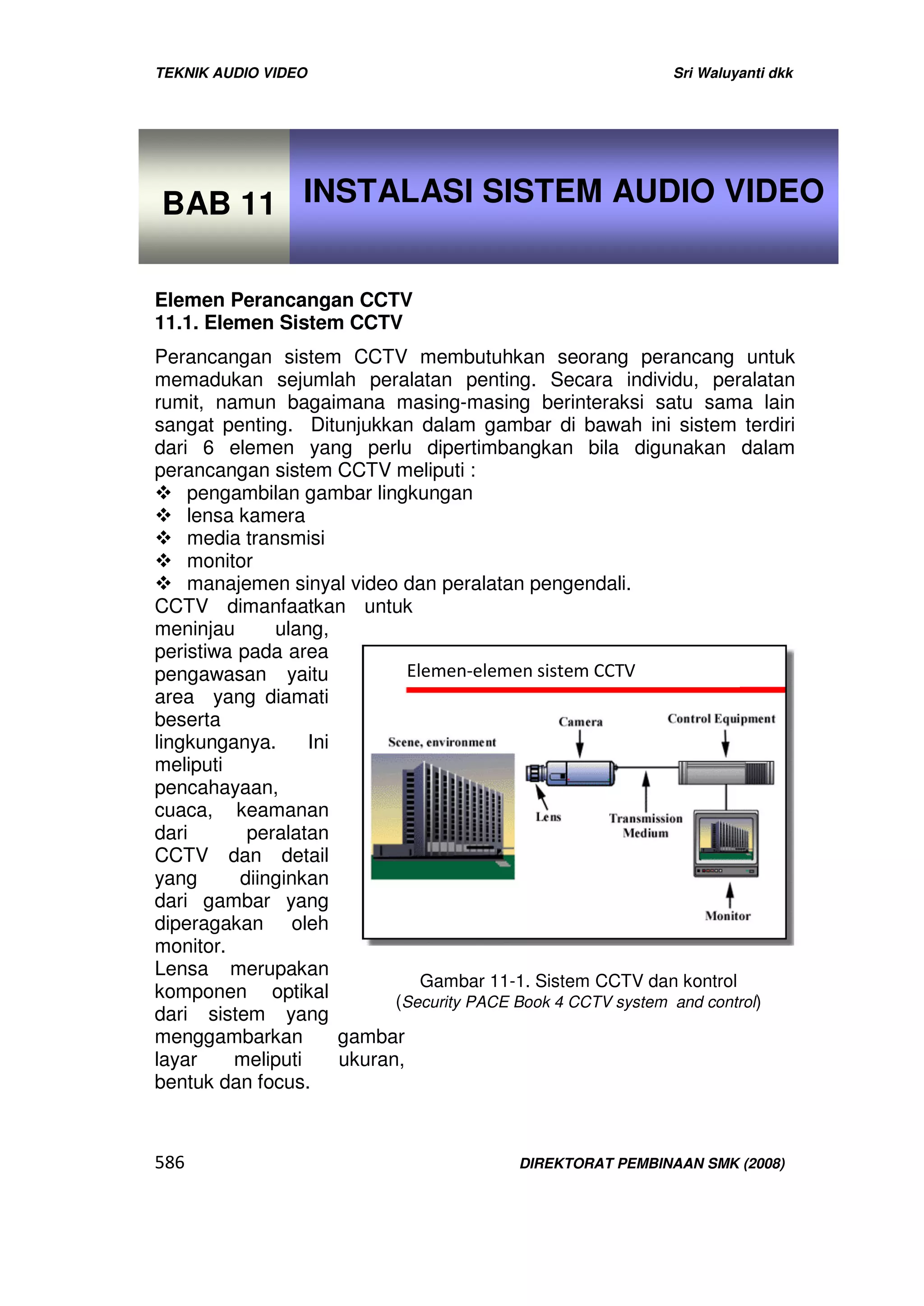 Bab 11 instalasi sistem audio video | PDF